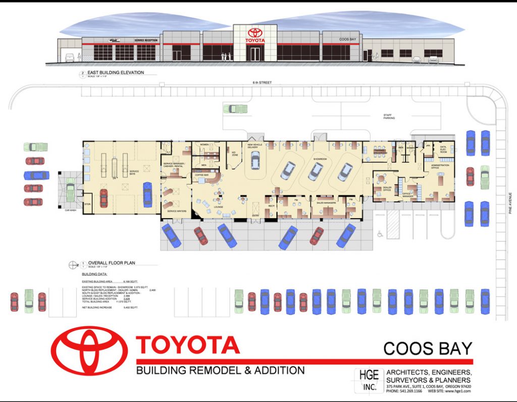 Toyota Dealership – HGE Architects, Architecture, Landscape ...